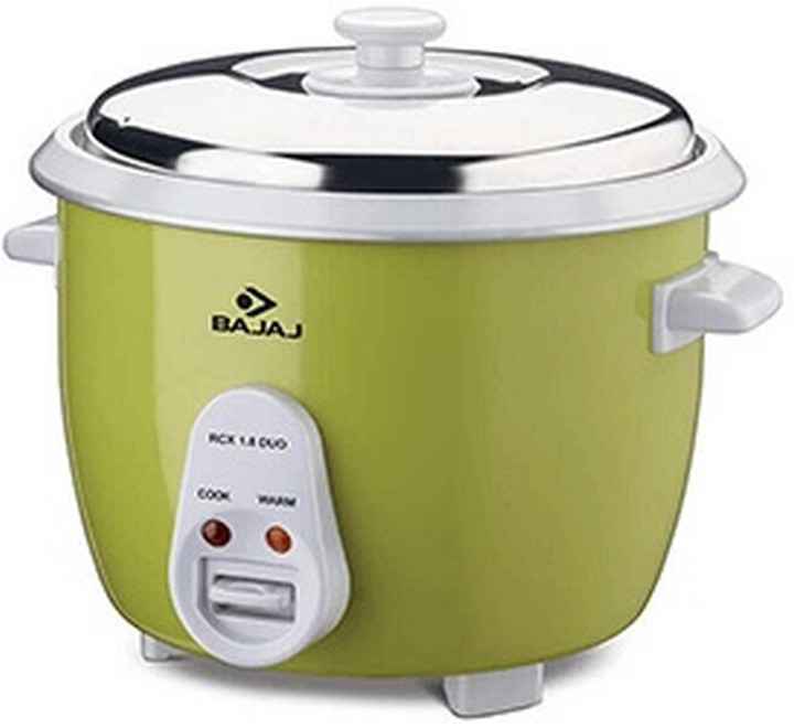 Buy BAJAJ Automatic Cooking with Keep Warm rice cooker 680100 RCX 1.8 ...