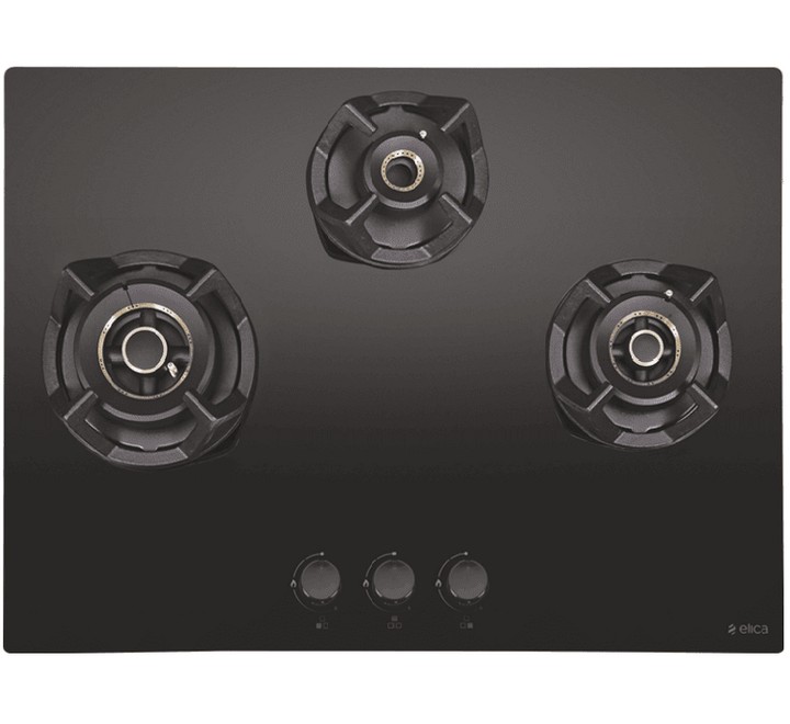 Buy Elica Classic 3 Burners Built-in Hob (CLASSIC AB MFC3B70MT Black ...
