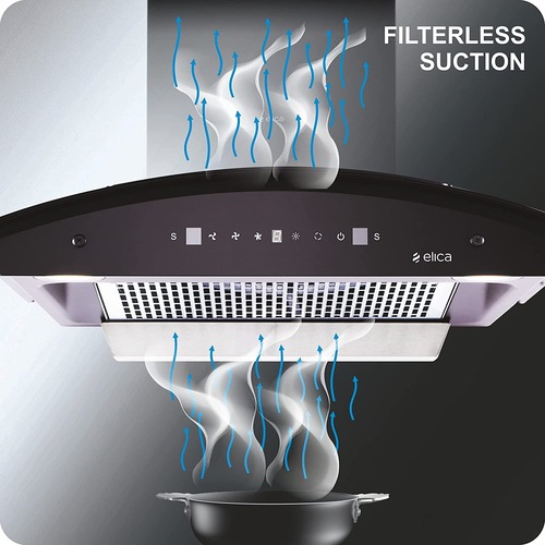 Buy Elica 60 cm Autoclean Kitchen Chimney FLCG 600 HAC LTW MS NERO ...